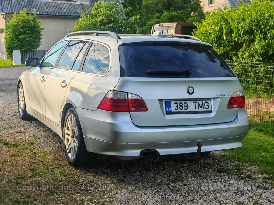 Grey BMW 5 Series 2004 in Kilingi-Nomme, with an engine capacity of 2.50 L and mileage of 0 thousand km for 3200 €, photo 5 on AUTOMOTO.COM.LV