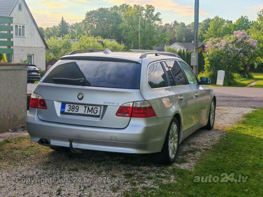 Grey BMW 5 Series 2004 in Kilingi-Nomme, with an engine capacity of 2.50 L and mileage of 0 thousand km for 3200 €, photo 7 on AUTOMOTO.COM.LV