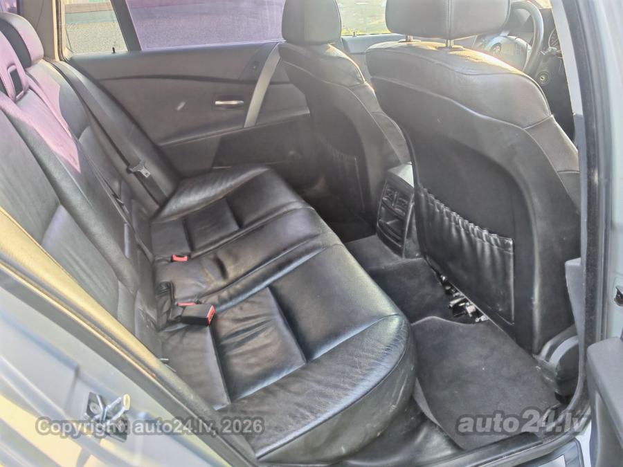 Grey BMW 5 Series 2004 in Kilingi-Nomme, with an engine capacity of 2.50 L and mileage of 0 thousand km for 3200 €, photo 10 on AUTOMOTO.COM.LV