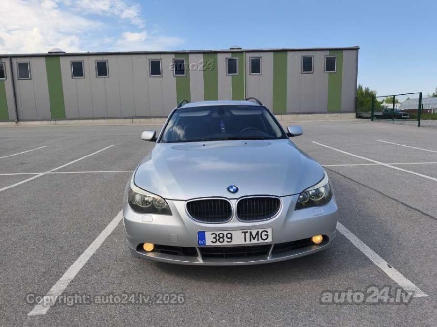 Pelēks BMW 5 Series 2004 Tartu, ar dzinēja tilpumu 2.50 L un nobraukumu 360 tūkst. km par 2999 €, foto 4 vietnē AUTOMOTO.COM.LV