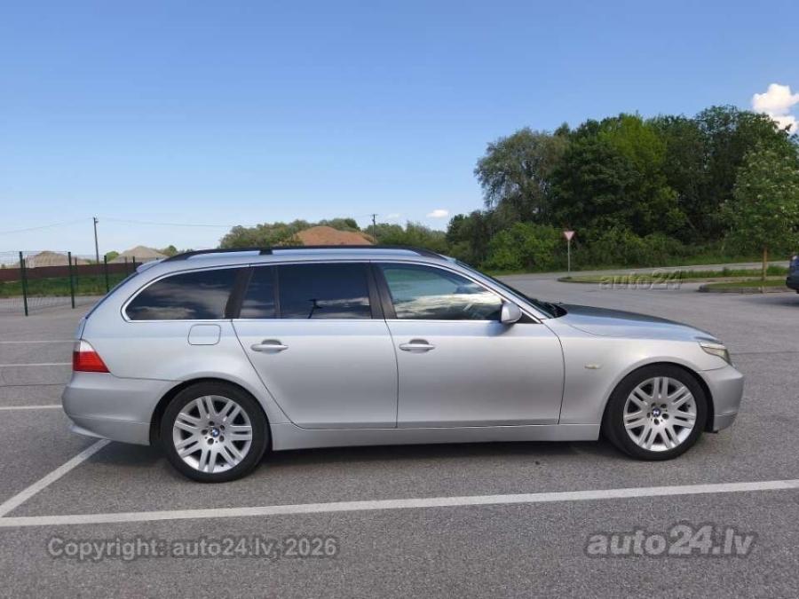 Pelēks BMW 5 Series 2004 Tartu, ar dzinēja tilpumu 2.50 L un nobraukumu 360 tūkst. km par 2999 €, foto 5 vietnē AUTOMOTO.COM.LV