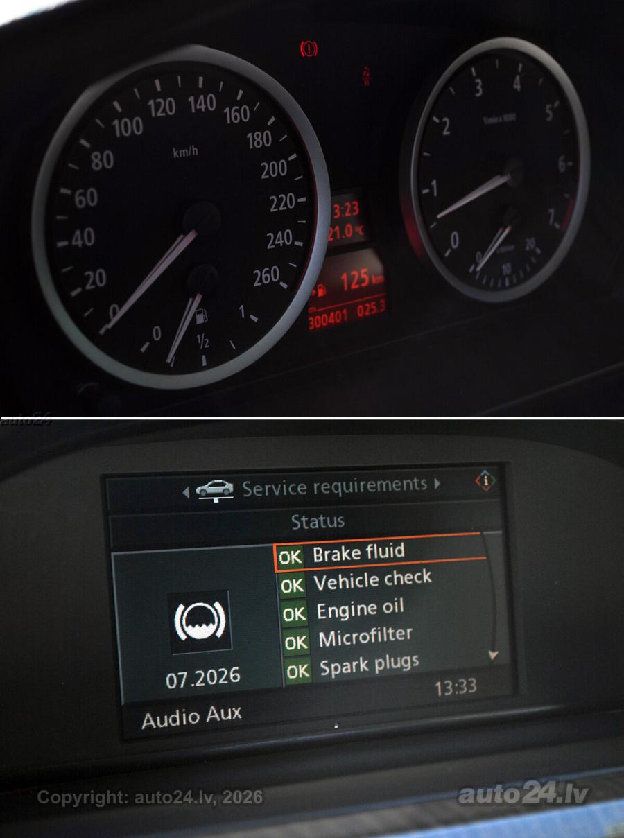 Pelēks BMW 5 Series 2004 Tallina, ar dzinēja tilpumu 2.50 L un nobraukumu 302 tūkst. km par 3600 €, foto 10 vietnē AUTOMOTO.COM.LV
