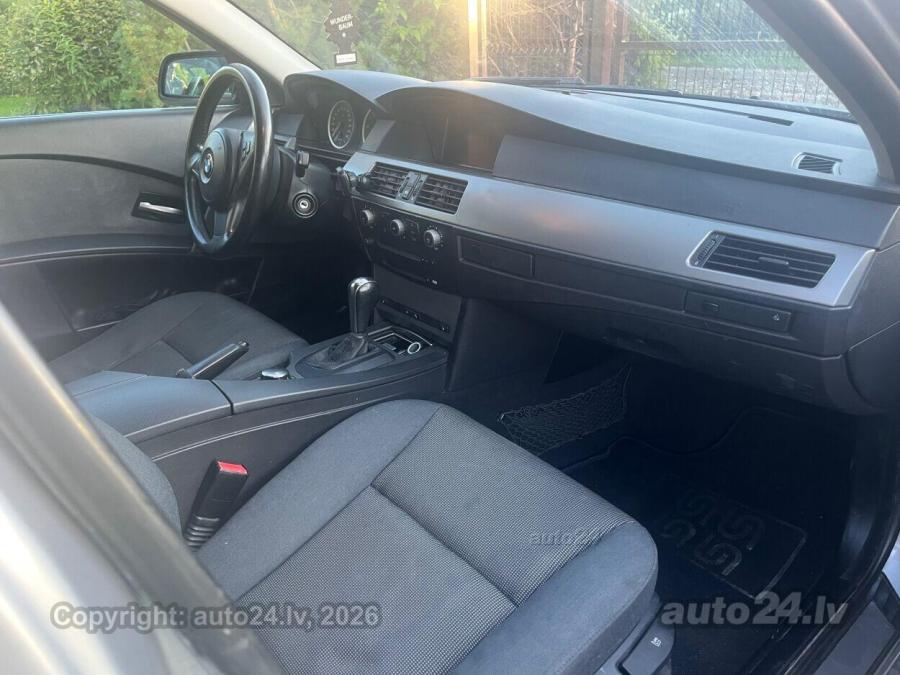 Pelēks BMW 5 Series 2005 Tallina, ar dzinēja tilpumu 3.00 L un nobraukumu 386 tūkst. km par 4000 €, foto 6 vietnē AUTOMOTO.COM.LV