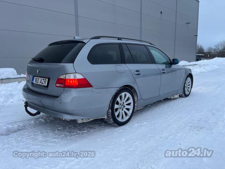 Grey BMW 5 Series 2005 in Tallinn, with an engine capacity of 3.00 L and mileage of 485 thousand km for 3500 €, photo 5 on AUTOMOTO.COM.LV