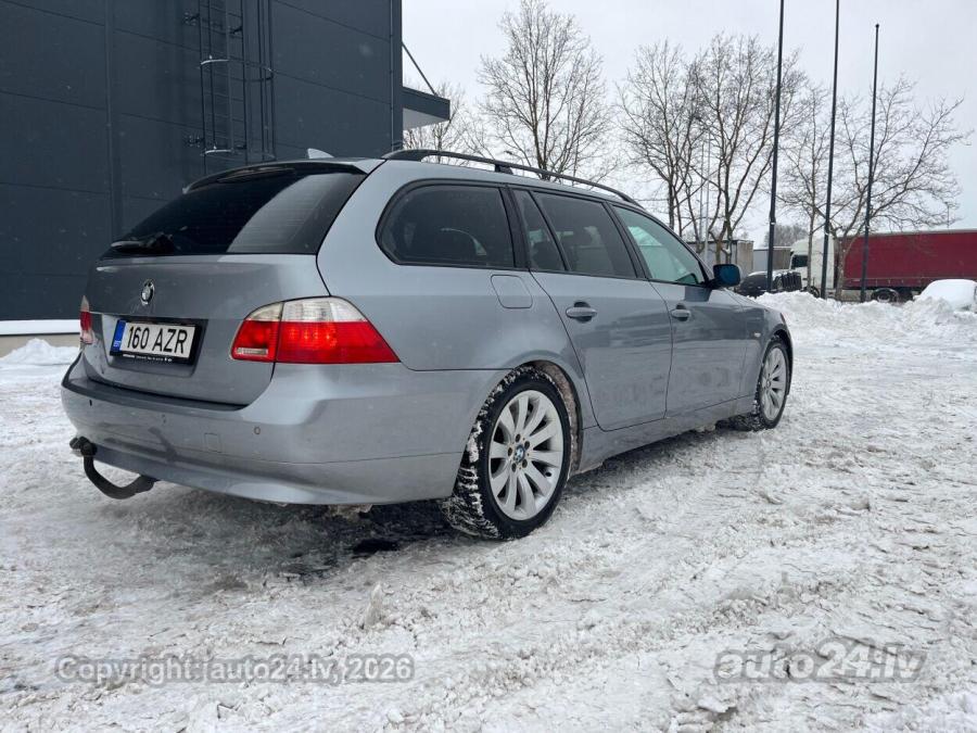 Grey BMW 5 Series 2005 in Tallinn, with an engine capacity of 3.00 L and mileage of 485 thousand km for 3500 €, photo 22 on AUTOMOTO.COM.LV
