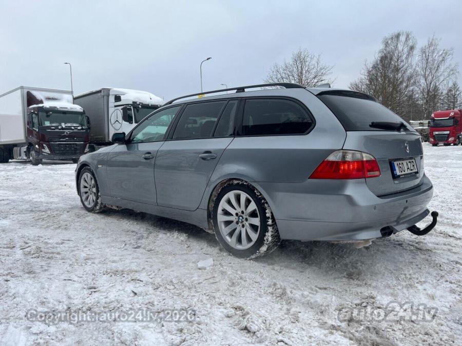 Grey BMW 5 Series 2005 in Tallinn, with an engine capacity of 3.00 L and mileage of 485 thousand km for 3500 €, photo 23 on AUTOMOTO.COM.LV
