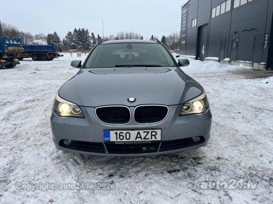 Grey BMW 5 Series 2005 in Tallinn, with an engine capacity of 3.00 L and mileage of 485 thousand km for 3500 €, photo 25 on AUTOMOTO.COM.LV