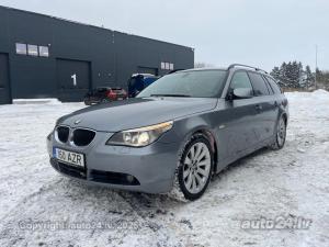 Grey BMW 5 Series 2005 in Tallinn, with an engine capacity of 3.00 L and mileage of 485 thousand km for 3500 €, photo 27 on AUTOMOTO.COM.LV