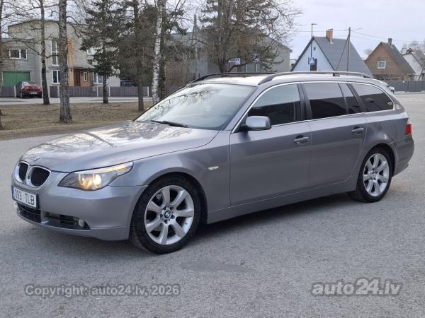 Grey BMW 5 Series 2005 in Tartu, with an engine capacity of 3.00 L and mileage of 383 thousand km for 3800 €, photo 1 on AUTOMOTO.COM.LV