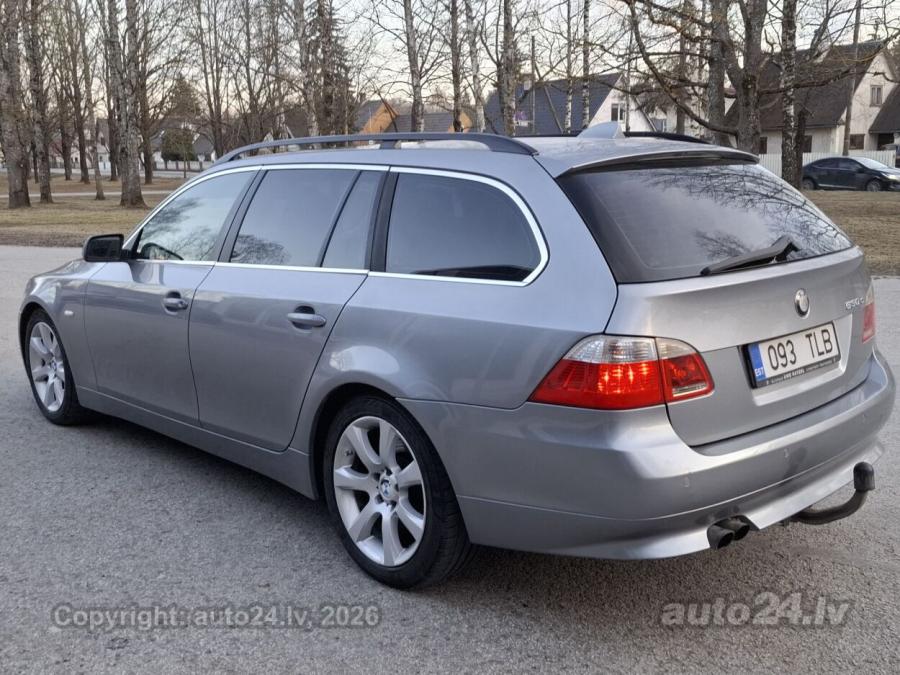 Pelēks BMW 5 Series 2005 Tartu, ar dzinēja tilpumu 3.00 L un nobraukumu 383 tūkst. km par 3800 €, foto 3 vietnē AUTOMOTO.COM.LV