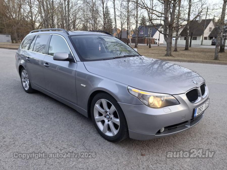 Pelēks BMW 5 Series 2005 Tartu, ar dzinēja tilpumu 3.00 L un nobraukumu 383 tūkst. km par 3800 €, foto 7 vietnē AUTOMOTO.COM.LV
