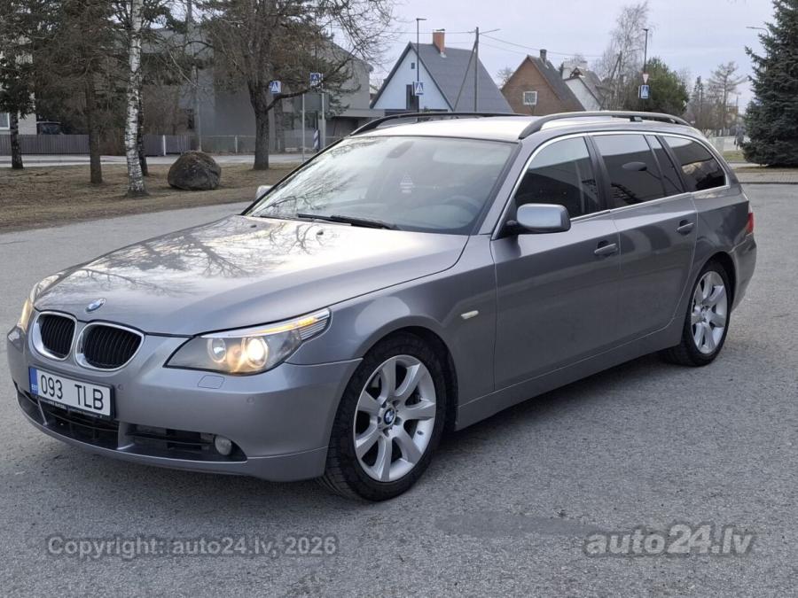 Pelēks BMW 5 Series 2005 Tartu, ar dzinēja tilpumu 3.00 L un nobraukumu 383 tūkst. km par 3800 €, foto 9 vietnē AUTOMOTO.COM.LV