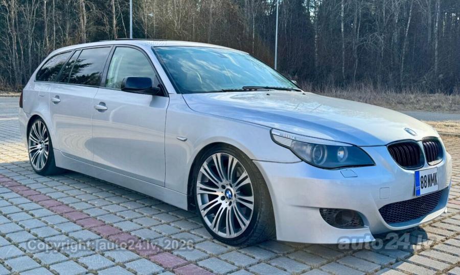 Pelēks BMW 5 Series 2005 Tallina, ar dzinēja tilpumu 3.00 L un nobraukumu 445 tūkst. km par 4700 €, foto 1 vietnē AUTOMOTO.COM.LV