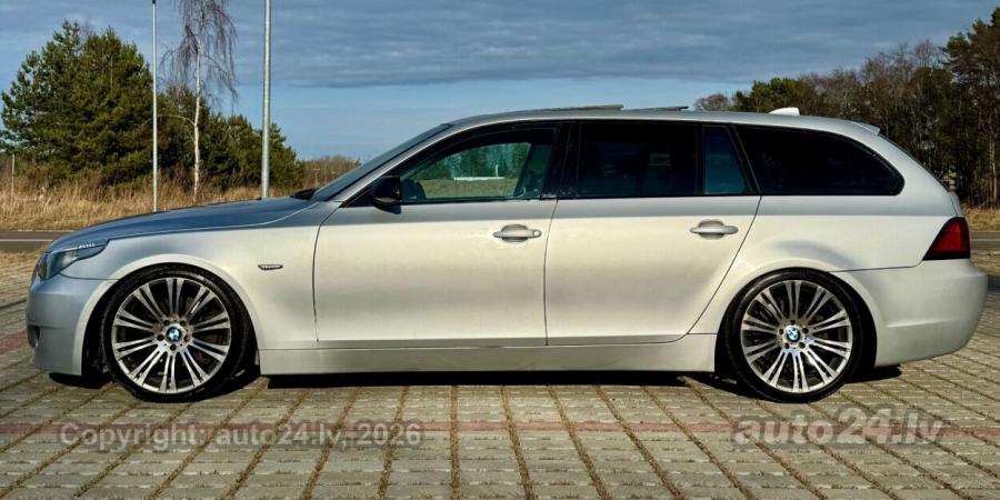 Pelēks BMW 5 Series 2005 Tallina, ar dzinēja tilpumu 3.00 L un nobraukumu 445 tūkst. km par 4700 €, foto 6 vietnē AUTOMOTO.COM.LV