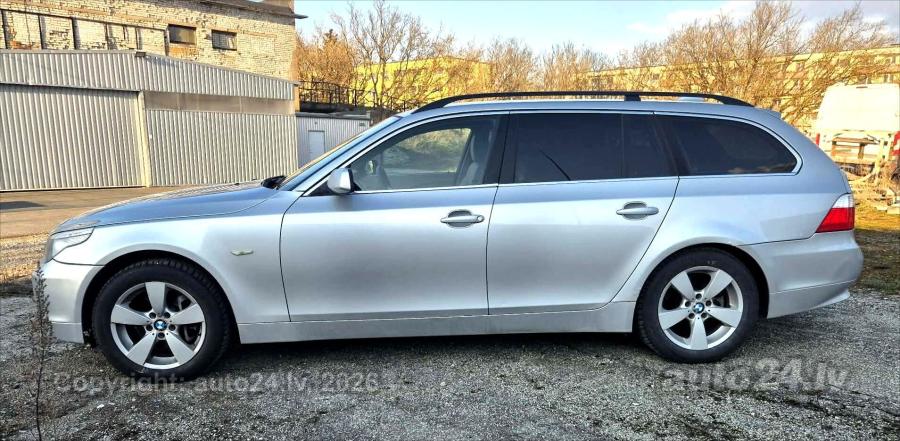 Grey BMW 5 Series 2005 in Tallinn, with an engine capacity of 2.50 L and mileage of 308 thousand km for 3800 €, photo 4 on AUTOMOTO.COM.LV