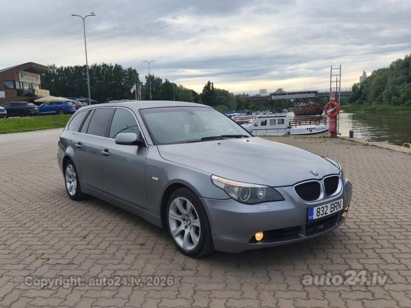 Pelēks BMW 5 Series 2005 Tartu, ar dzinēja tilpumu 2.50 L un nobraukumu 399 tūkst. km par 2900 €, foto 1 vietnē AUTOMOTO.COM.LV