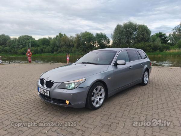 Pelēks BMW 5 Series 2005 Tartu, ar dzinēja tilpumu 2.50 L un nobraukumu 399 tūkst. km par 2900 €, foto 3 vietnē AUTOMOTO.COM.LV