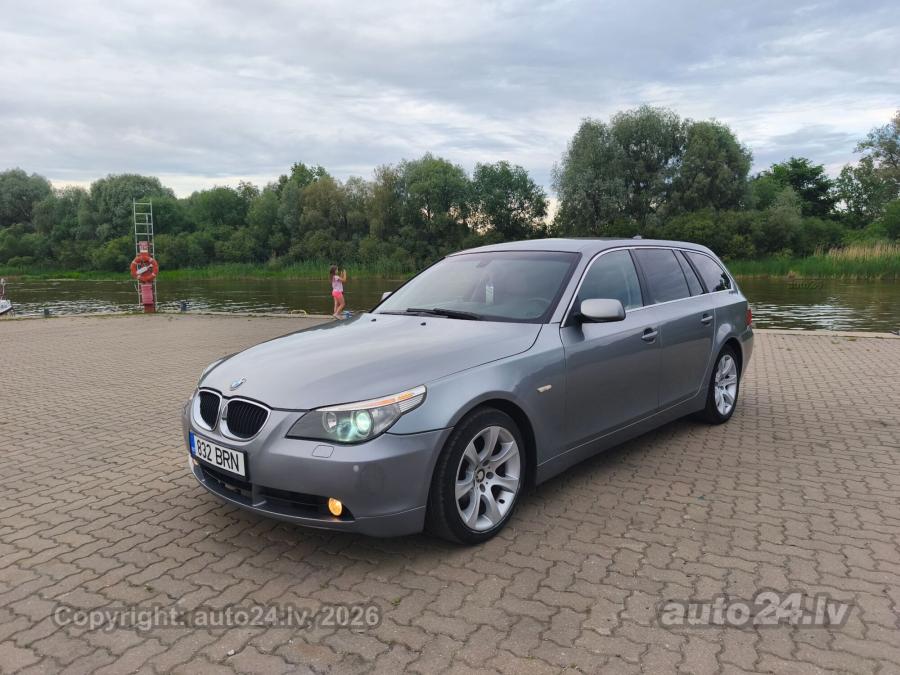 Pelēks BMW 5 Series 2005 Tartu, ar dzinēja tilpumu 2.50 L un nobraukumu 399 tūkst. km par 2900 €, foto 4 vietnē AUTOMOTO.COM.LV