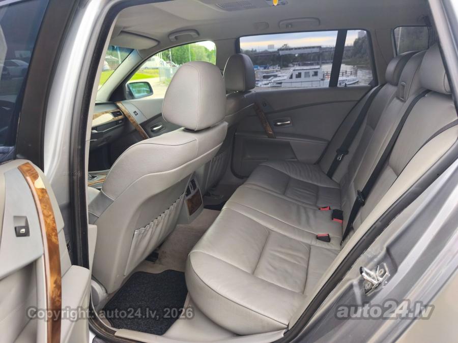 Pelēks BMW 5 Series 2005 Tartu, ar dzinēja tilpumu 2.50 L un nobraukumu 399 tūkst. km par 2900 €, foto 9 vietnē AUTOMOTO.COM.LV