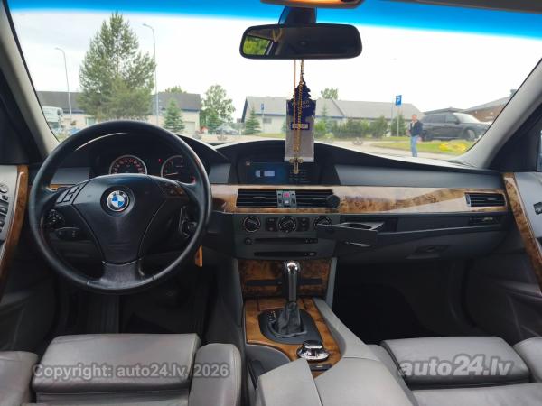 Pelēks BMW 5 Series 2005 Tartu, ar dzinēja tilpumu 2.50 L un nobraukumu 399 tūkst. km par 2900 €, foto 10 vietnē AUTOMOTO.COM.LV