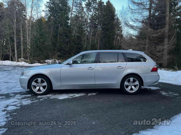 Grey BMW 5 Series 2006 in Tallinn, with an engine capacity of 3.00 L and mileage of 343 thousand km for 3999 €, photo 2 on AUTOMOTO.COM.LV