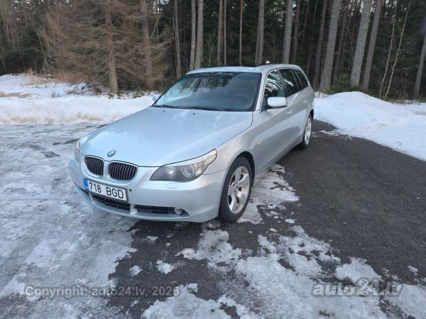 Grey BMW 5 Series 2006 in Tallinn, with an engine capacity of 3.00 L and mileage of 343 thousand km for 3999 €, photo 4 on AUTOMOTO.COM.LV