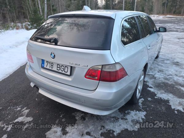 Grey BMW 5 Series 2006 in Tallinn, with an engine capacity of 3.00 L and mileage of 343 thousand km for 3999 €, photo 7 on AUTOMOTO.COM.LV