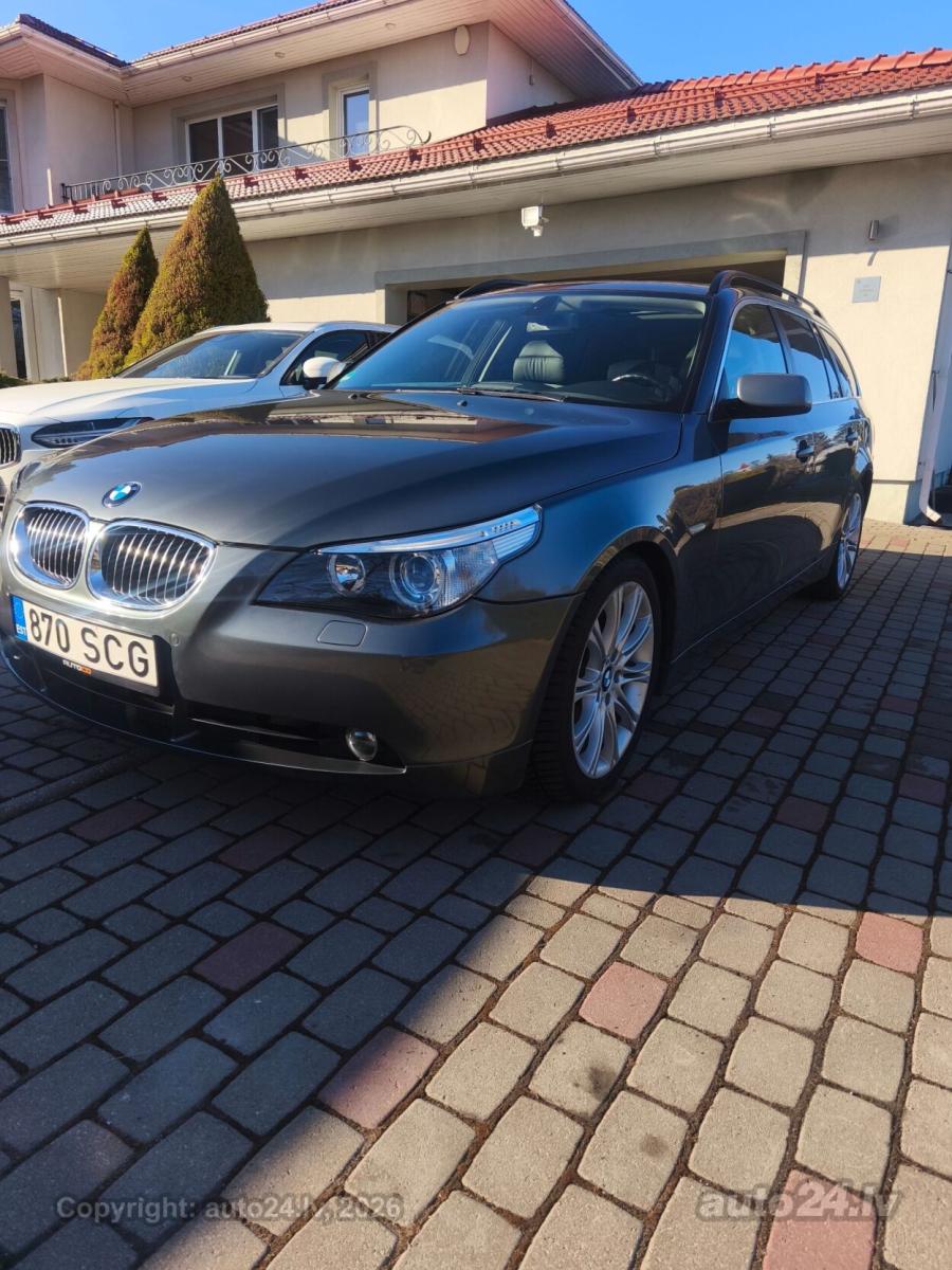 Grey BMW 5 Series 2006 in Tallinn, with an engine capacity of 3.00 L and mileage of 270 thousand km for 7400 €, photo 12 on AUTOMOTO.COM.LV