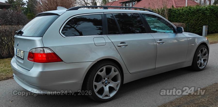 Pelēks BMW 5 Series 2006 Tartu, ar dzinēja tilpumu 3.00 L un nobraukumu 451 tūkst. km par 5490 €, foto 3 vietnē AUTOMOTO.COM.LV