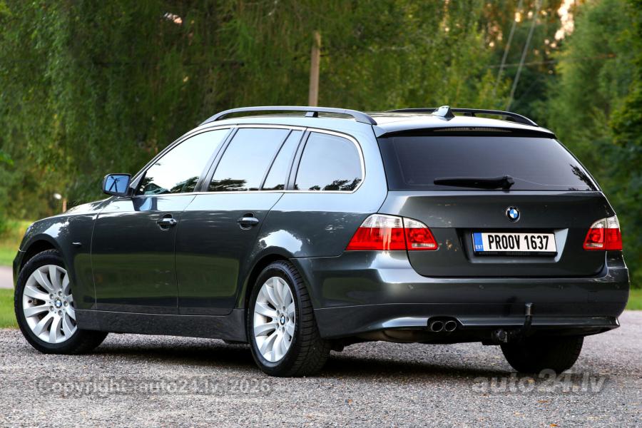 Grey BMW 5 Series 2006 in Viljandi, with an engine capacity of 3.00 L and mileage of 254 thousand km for 6490 €, photo 4 on AUTOMOTO.COM.LV