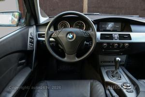 Grey BMW 5 Series 2006 in Viljandi, with an engine capacity of 3.00 L and mileage of 254 thousand km for 6490 €, photo 7 on AUTOMOTO.COM.LV