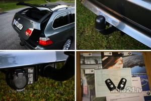 Grey BMW 5 Series 2006 in Viljandi, with an engine capacity of 3.00 L and mileage of 254 thousand km for 6490 €, photo 17 on AUTOMOTO.COM.LV
