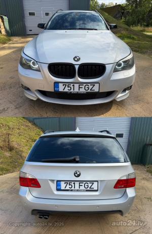 Pelēks BMW 5 Series 2006 Viljandi, ar dzinēja tilpumu 3.00 L un nobraukumu 457 tūkst. km par 6290 €, foto 6 vietnē AUTOMOTO.COM.LV