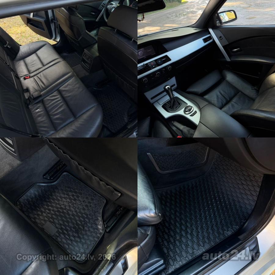 Pelēks BMW 5 Series 2006 Viljandi, ar dzinēja tilpumu 3.00 L un nobraukumu 457 tūkst. km par 6290 €, foto 17 vietnē AUTOMOTO.COM.LV