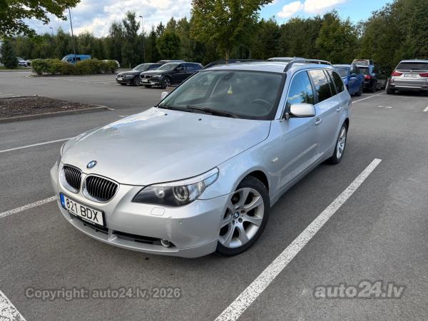 Pelēks BMW 5 Series 2006 Tallina, ar dzinēja tilpumu 2.50 L un nobraukumu 437 tūkst. km par 2300 €, foto 1 vietnē AUTOMOTO.COM.LV