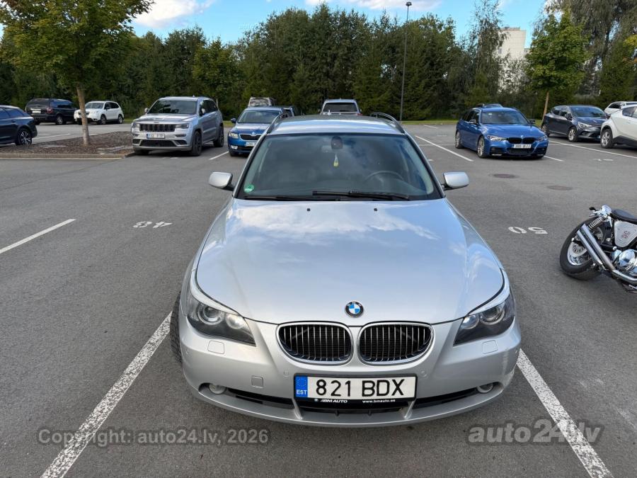 Grey BMW 5 Series 2006 in Tallinn, with an engine capacity of 2.50 L and mileage of 437 thousand km for 2300 €, photo 4 on AUTOMOTO.COM.LV