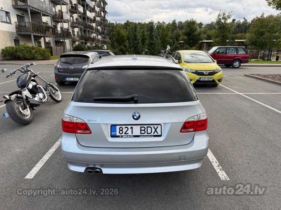 Grey BMW 5 Series 2006 in Tallinn, with an engine capacity of 2.50 L and mileage of 437 thousand km for 2300 €, photo 7 on AUTOMOTO.COM.LV