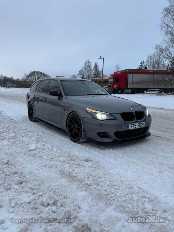Grey BMW 5 Series 2007 in Tallinn, with an engine capacity of 3.00 L and mileage of 310 thousand km for 6000 €, photo 1 on AUTOMOTO.COM.LV