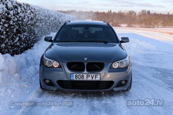Grey BMW 5 Series 2007 in Tallinn, with an engine capacity of 3.00 L and mileage of 328 thousand km for 6999 €, photo 1 on AUTOMOTO.COM.LV