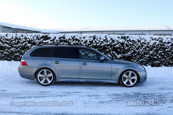 Grey BMW 5 Series 2007 in Tallinn, with an engine capacity of 3.00 L and mileage of 328 thousand km for 6999 €, photo 10 on AUTOMOTO.COM.LV