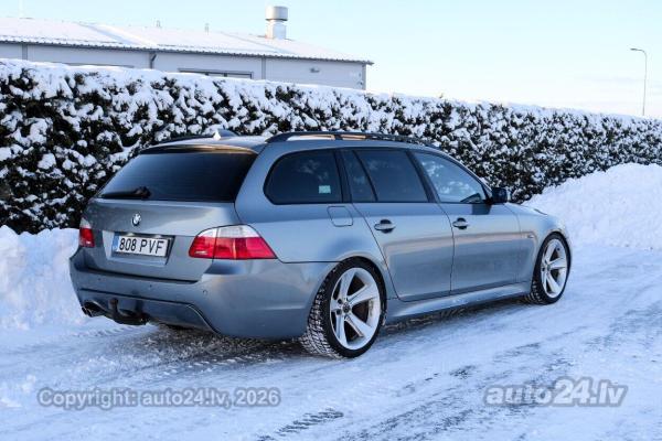 Pelēks BMW 5 Series 2007 Tallina, ar dzinēja tilpumu 3.00 L un nobraukumu 328 tūkst. km par 6999 €, foto 11 vietnē AUTOMOTO.COM.LV