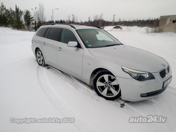 Pelēks BMW 5 Series 2007 Rapla, ar dzinēja tilpumu 3.00 L un nobraukumu 302 tūkst. km par 5000 €, foto 2 vietnē AUTOMOTO.COM.LV