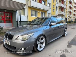 Pelēks BMW 5 Series 2007 Tallina, ar dzinēja tilpumu 3.00 L un nobraukumu 323 tūkst. km par 6999 €, foto  vietnē AUTOMOTO.COM.LV