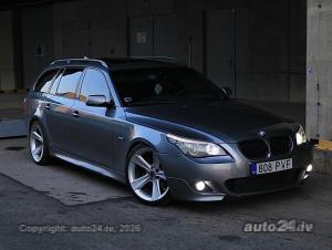 Grey BMW 5 Series 2007 in Tallinn, with an engine capacity of 3.00 L and mileage of 323 thousand km for 6999 €, photo 16 on AUTOMOTO.COM.LV