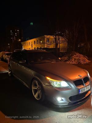 Grey BMW 5 Series 2007 in Tallinn, with an engine capacity of 3.00 L and mileage of 323 thousand km for 6999 €, photo 18 on AUTOMOTO.COM.LV