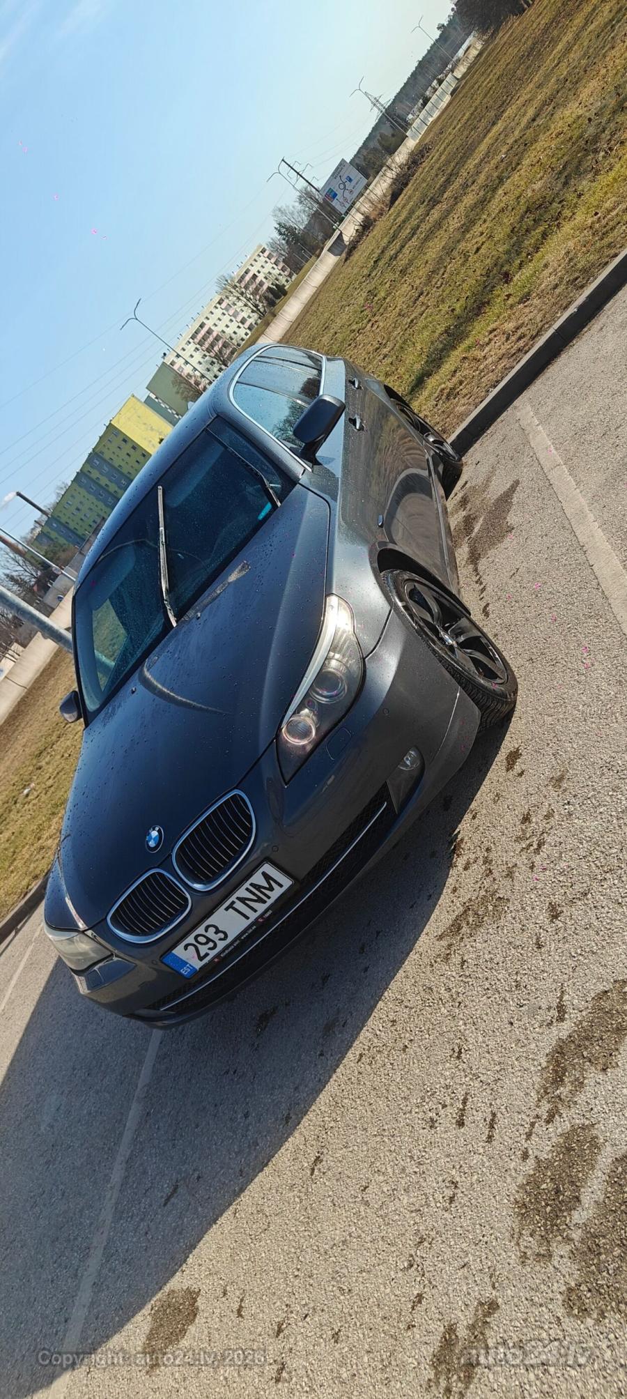 Pelēks BMW 5 Series 2007 Tallina, ar dzinēja tilpumu 3.00 L un nobraukumu 406 tūkst. km par 3990 €, foto 1 vietnē AUTOMOTO.COM.LV