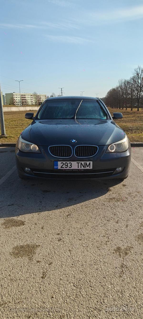 Grey BMW 5 Series 2007 in Tallinn, with an engine capacity of 3.00 L and mileage of 406 thousand km for 3990 €, photo 2 on AUTOMOTO.COM.LV