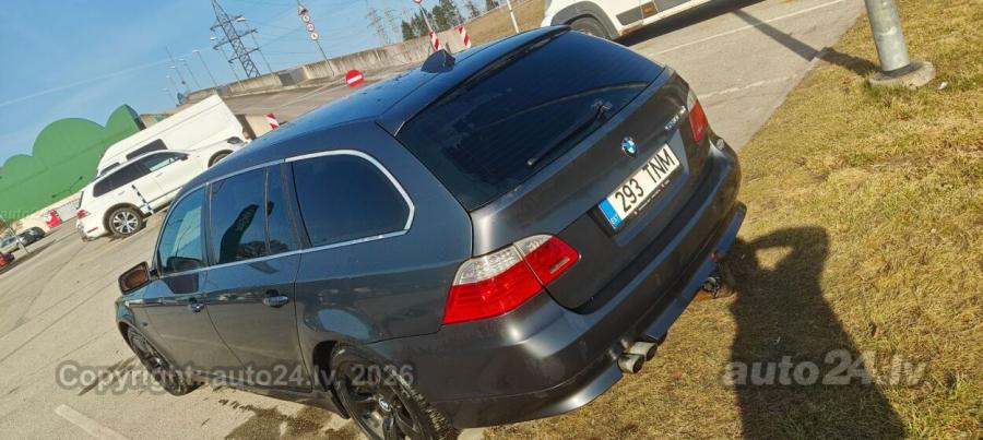Grey BMW 5 Series 2007 in Tallinn, with an engine capacity of 3.00 L and mileage of 406 thousand km for 3990 €, photo 6 on AUTOMOTO.COM.LV