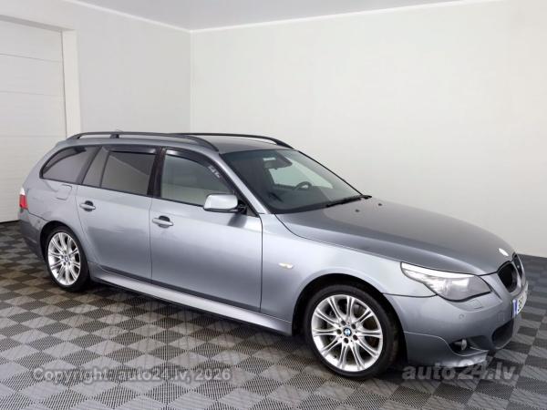 Grey BMW 5 Series 2007 in Tallinn, with an engine capacity of 3.00 L and mileage of 317 thousand km for 3999 €, photo 1 on AUTOMOTO.COM.LV