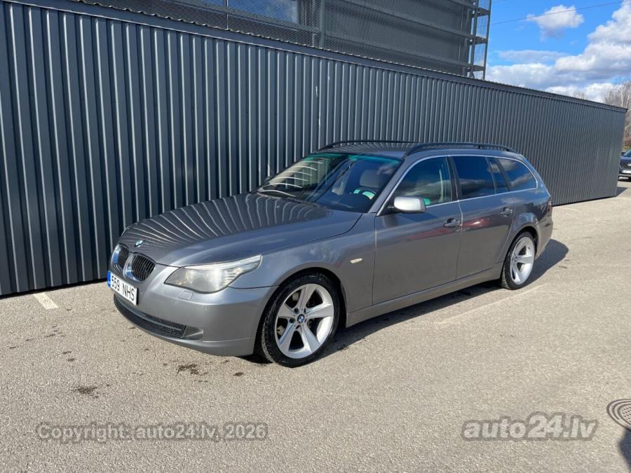 Pelēks BMW 5 Series 2007 Tartu, ar dzinēja tilpumu 3.00 L un nobraukumu 411 tūkst. km par 5300 €, foto 2 vietnē AUTOMOTO.COM.LV